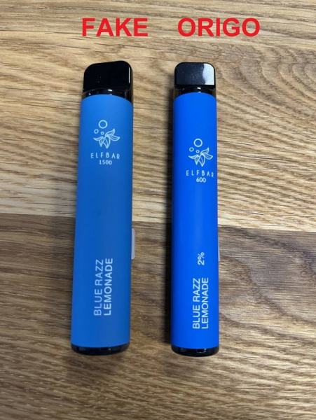 Jak jednoduše rozeznat fake vs real Elf Bar